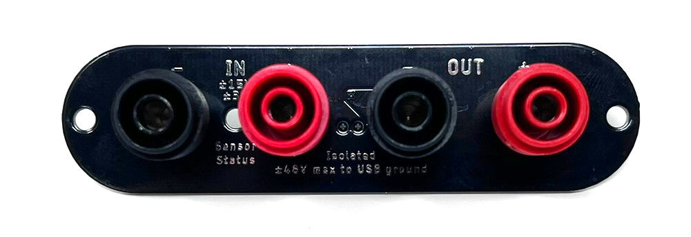 JS220 Banana Jack JS110-style Front Panel | Joulescope Store